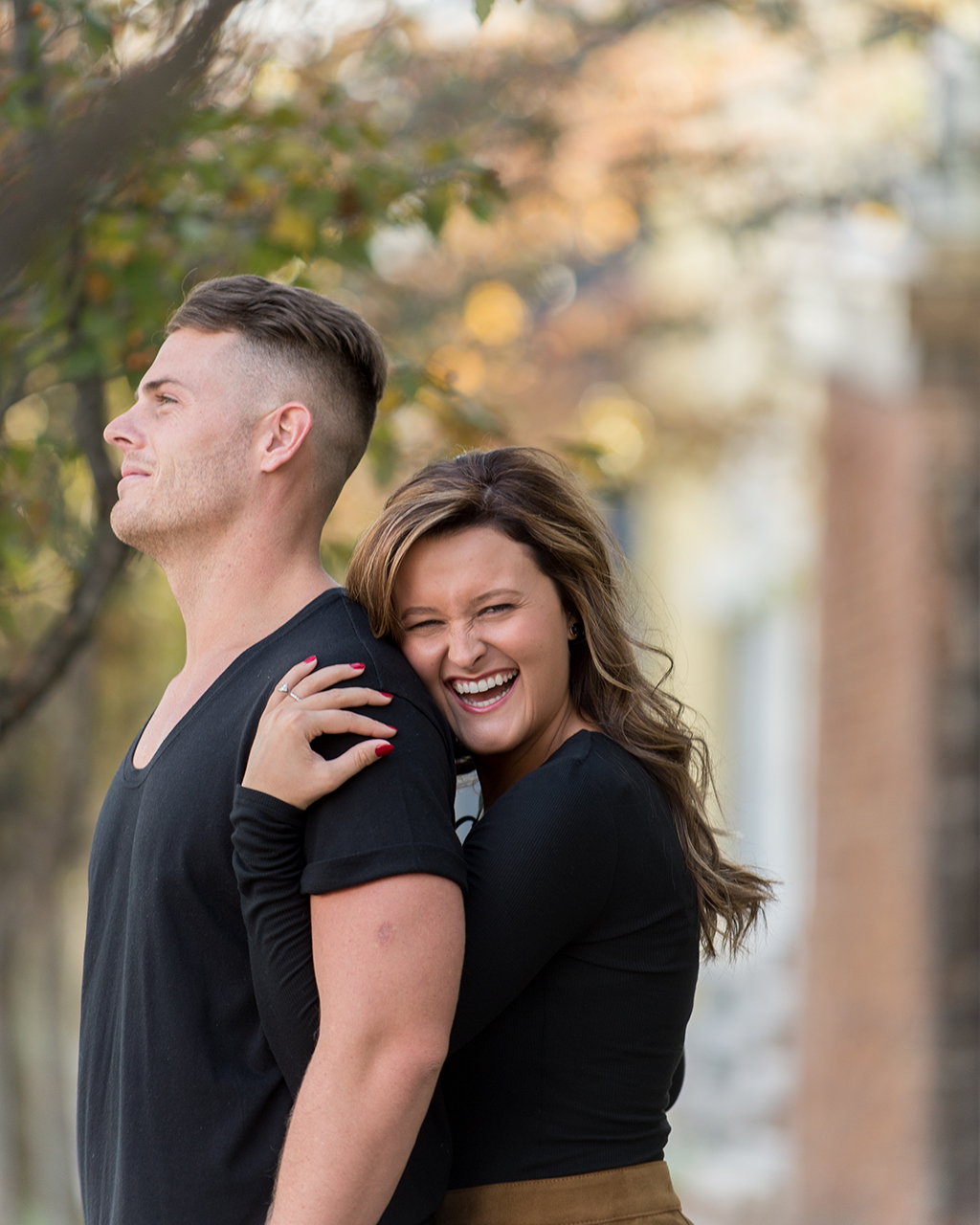 alexis & chad waterfront engagement 6000 | Photographer Louisville, KY